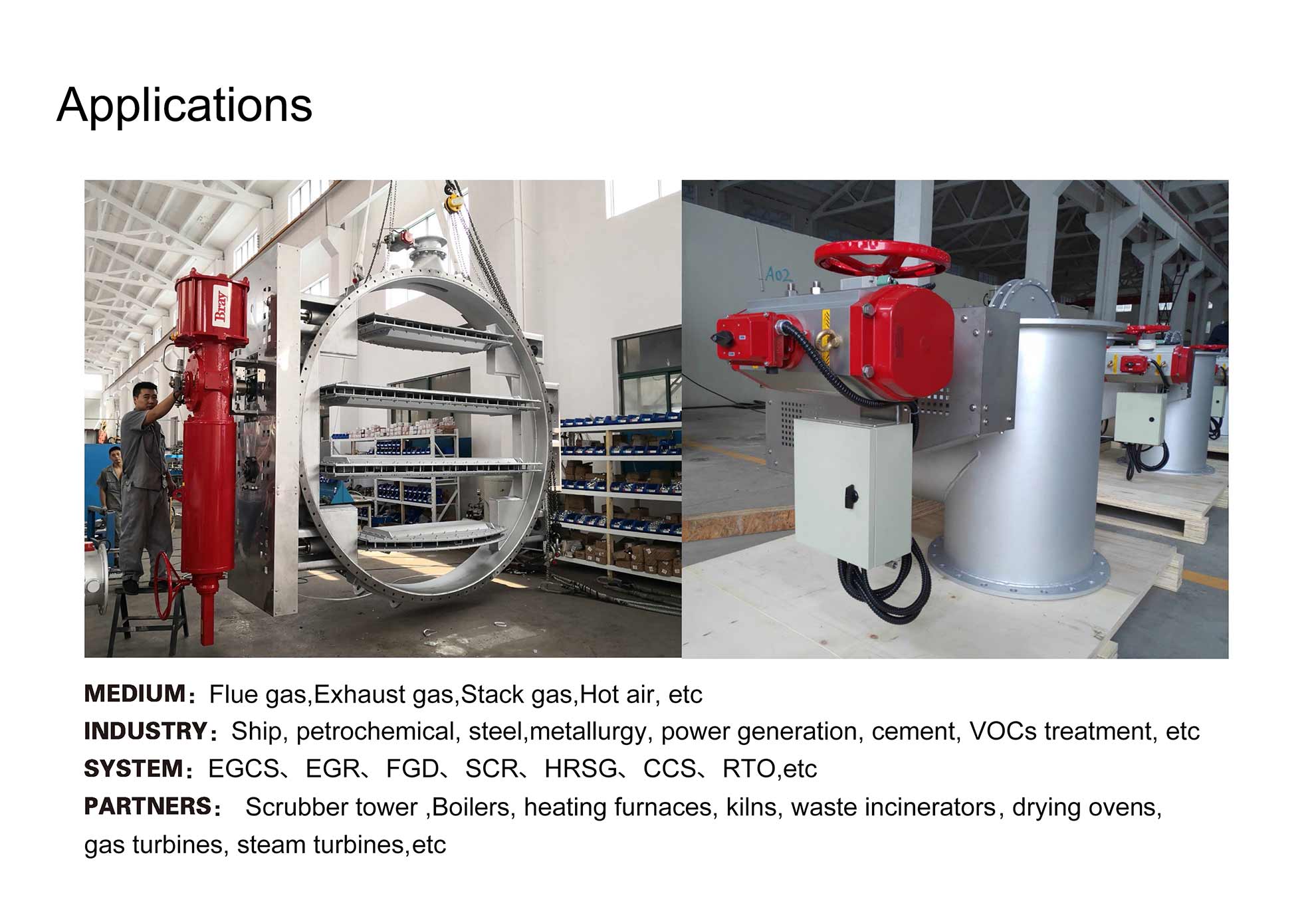 High temperature flue gas Dampers - Forenservtek